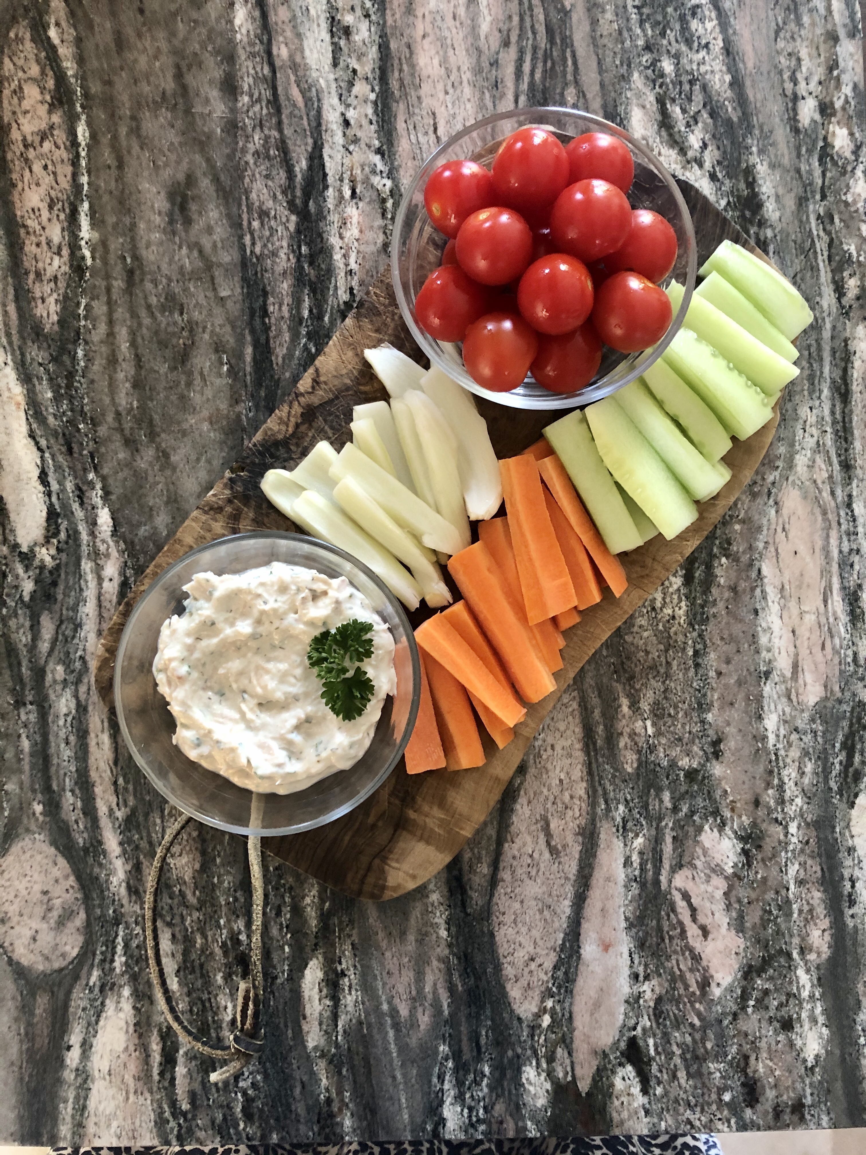 Healthy Snack Board for Kids & Easy Tuna Dip Recipe – KAGU CUISINE