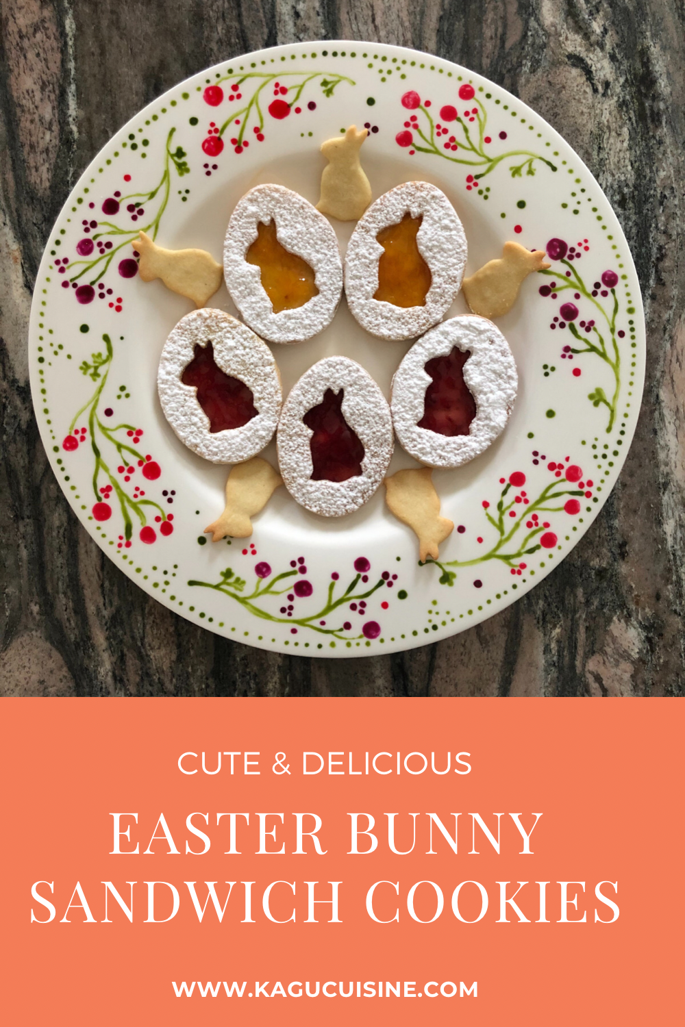 Easter Bunny Sandwich Cookies – KAGU CUISINE
