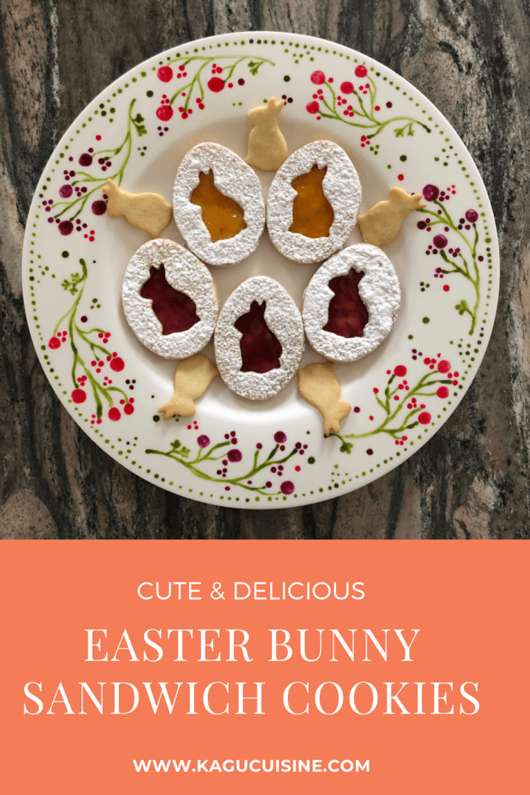 Easter Bunny Sandwich Cookies – KAGU CUISINE