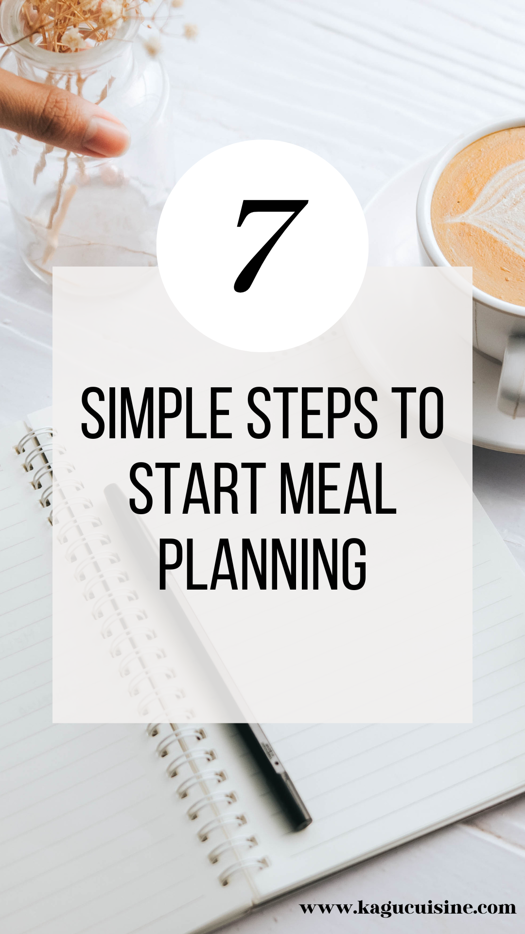 Meal Planning Basics – 7 Simple Steps to Get You Started – KAGU CUISINE